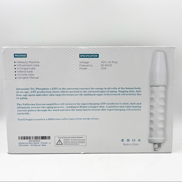 Skincare | Nu Derma High Frequency Wand Open Box | Poshmark